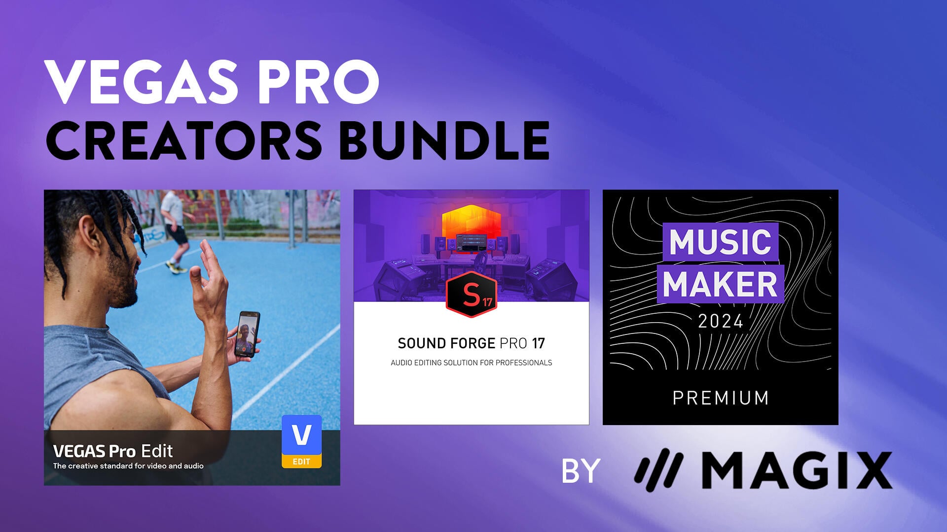 VEGAS Pro Creators Bundle | XXLGamer.com