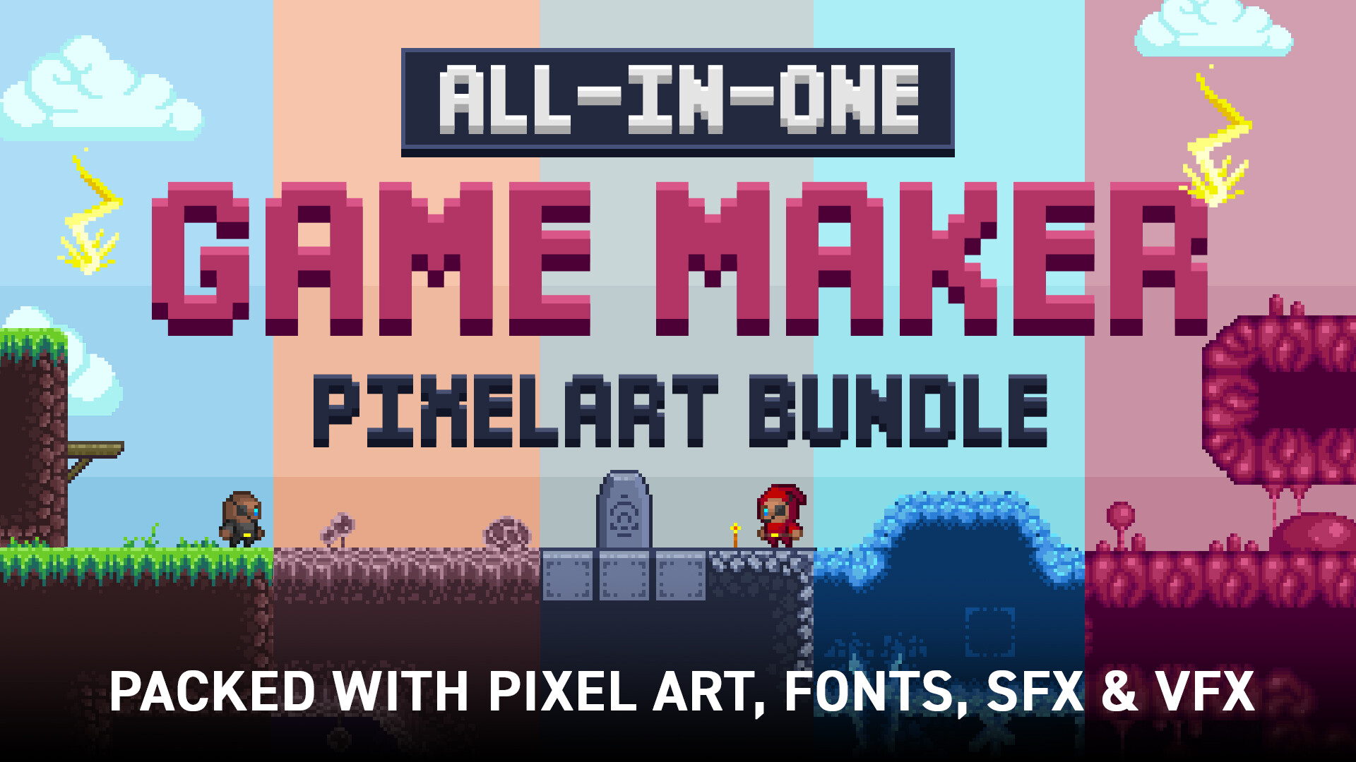 All-In-One Game Maker Pixelart Bundle | XXLGamer.com