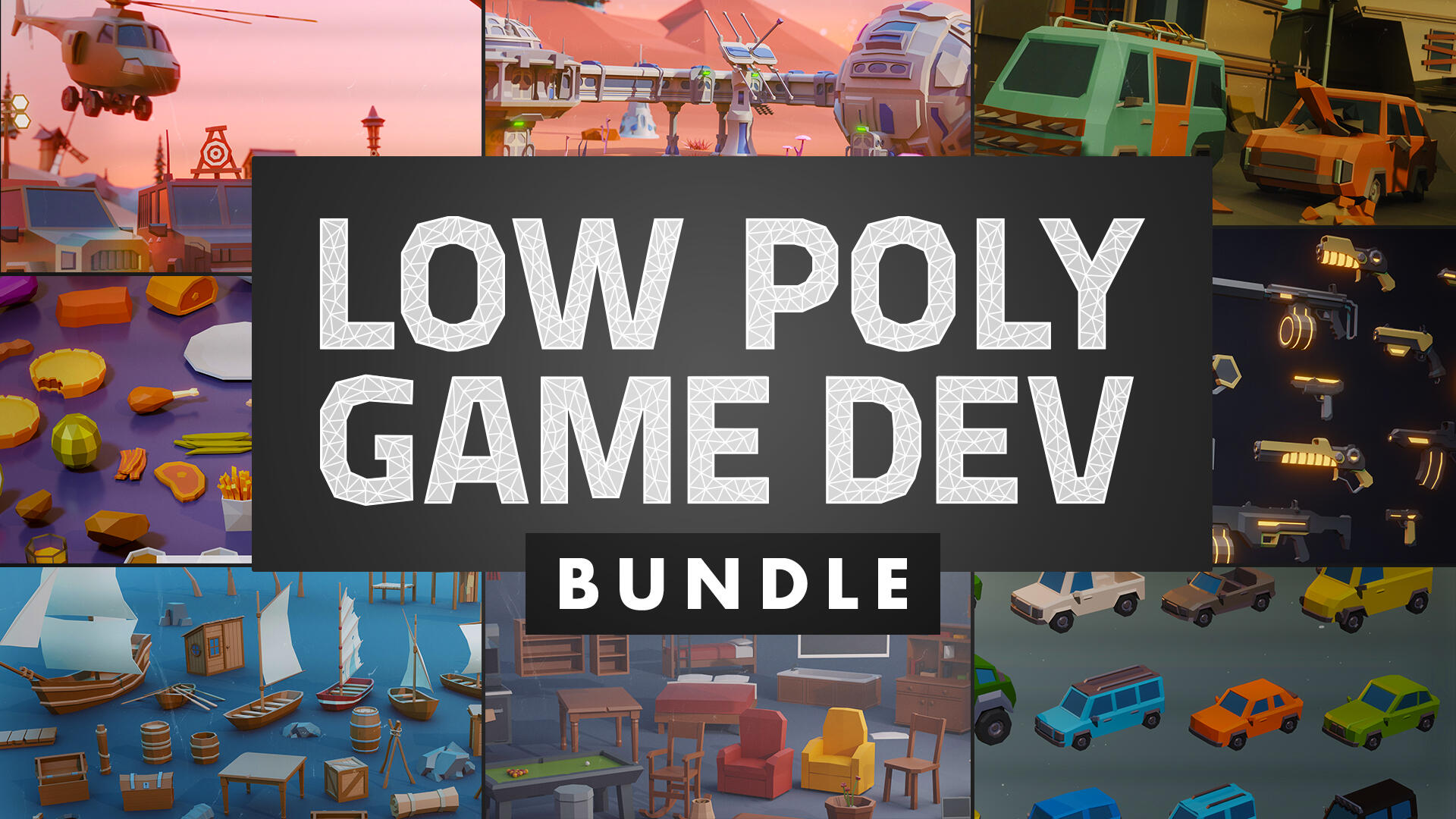 Low Poly Game Dev Bundle | XXLGamer.fr