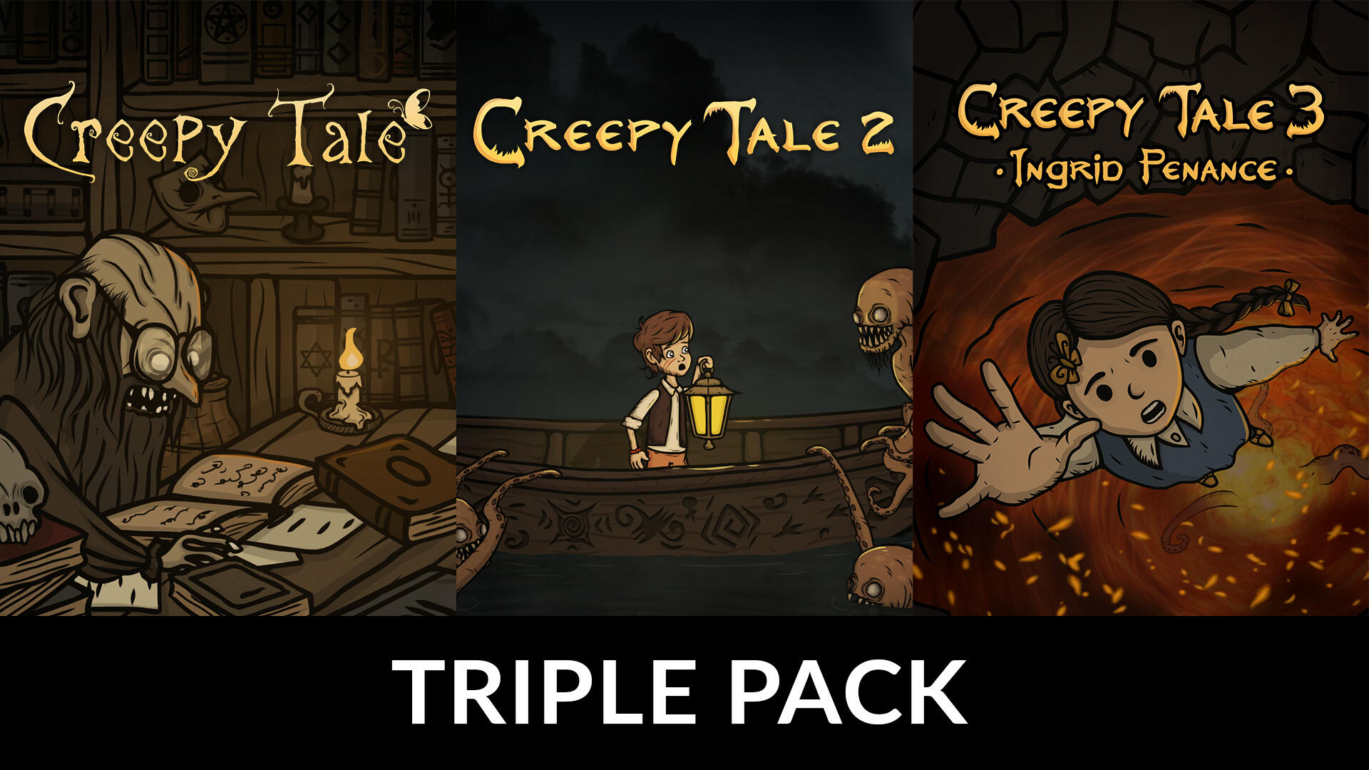 Creepy Tale Triple Pack | XXLGamer.com